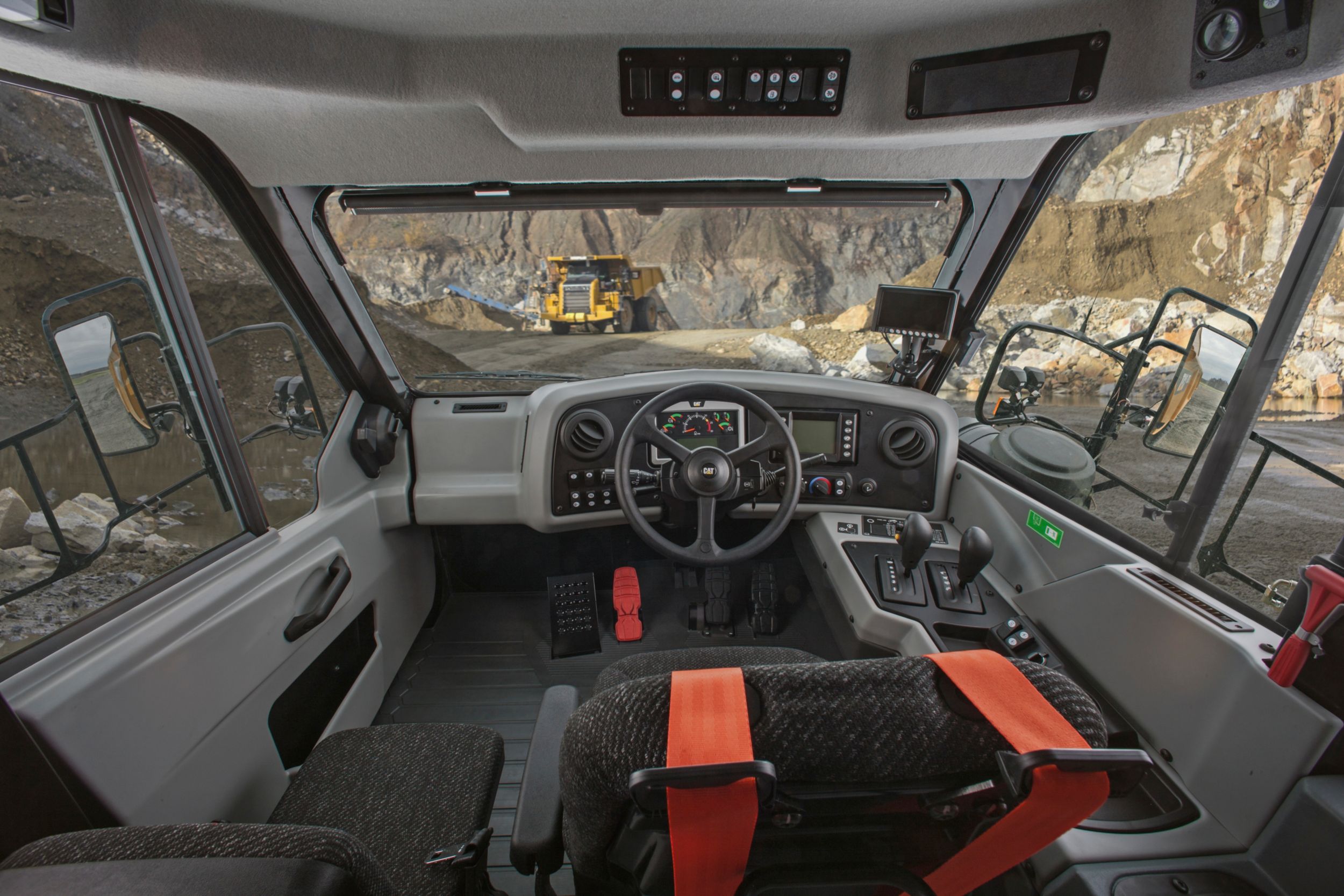 Caterpillar Truck Inside