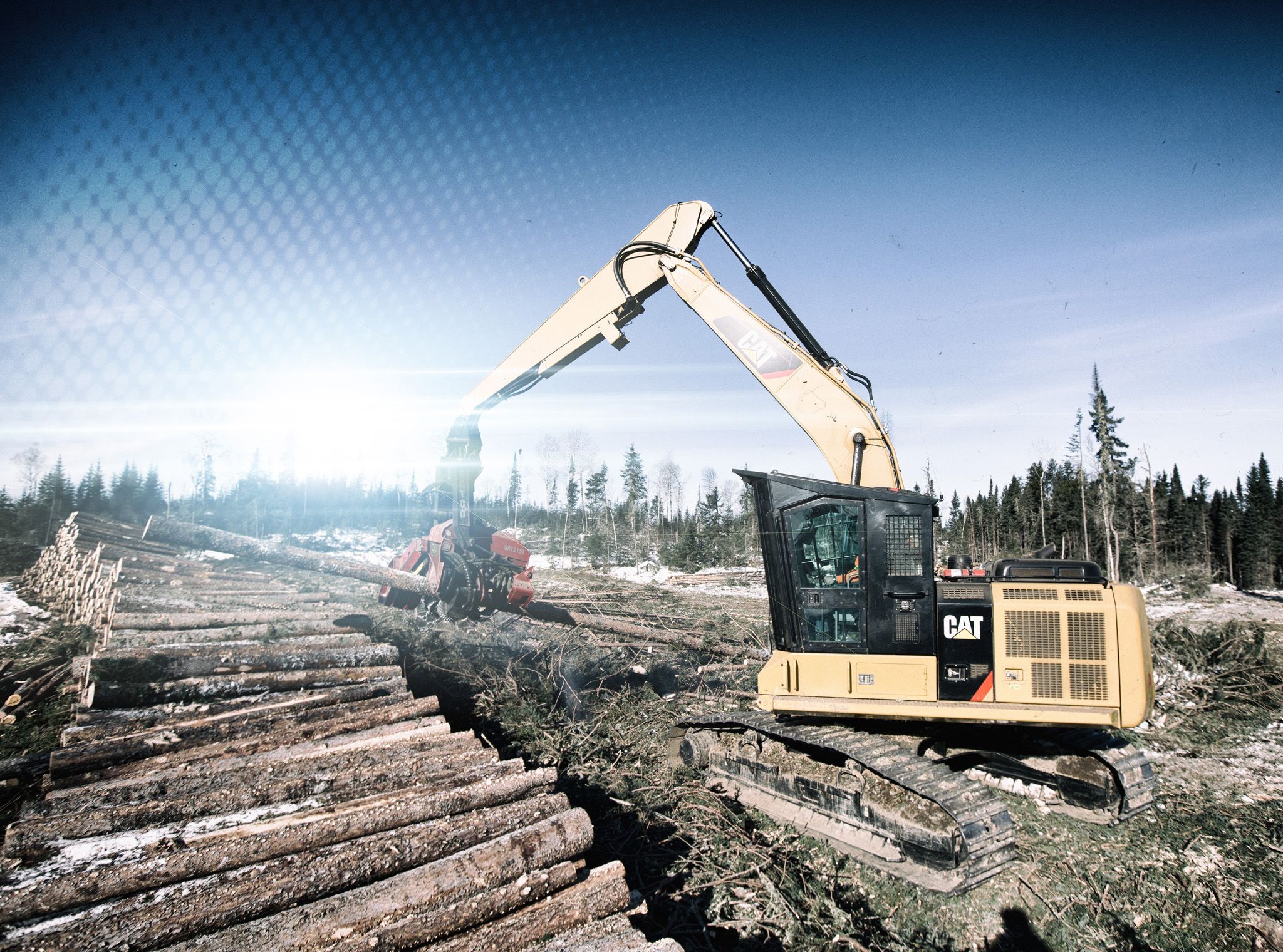 Cat | Cat 538 & 558 Forest Machines | Caterpillar