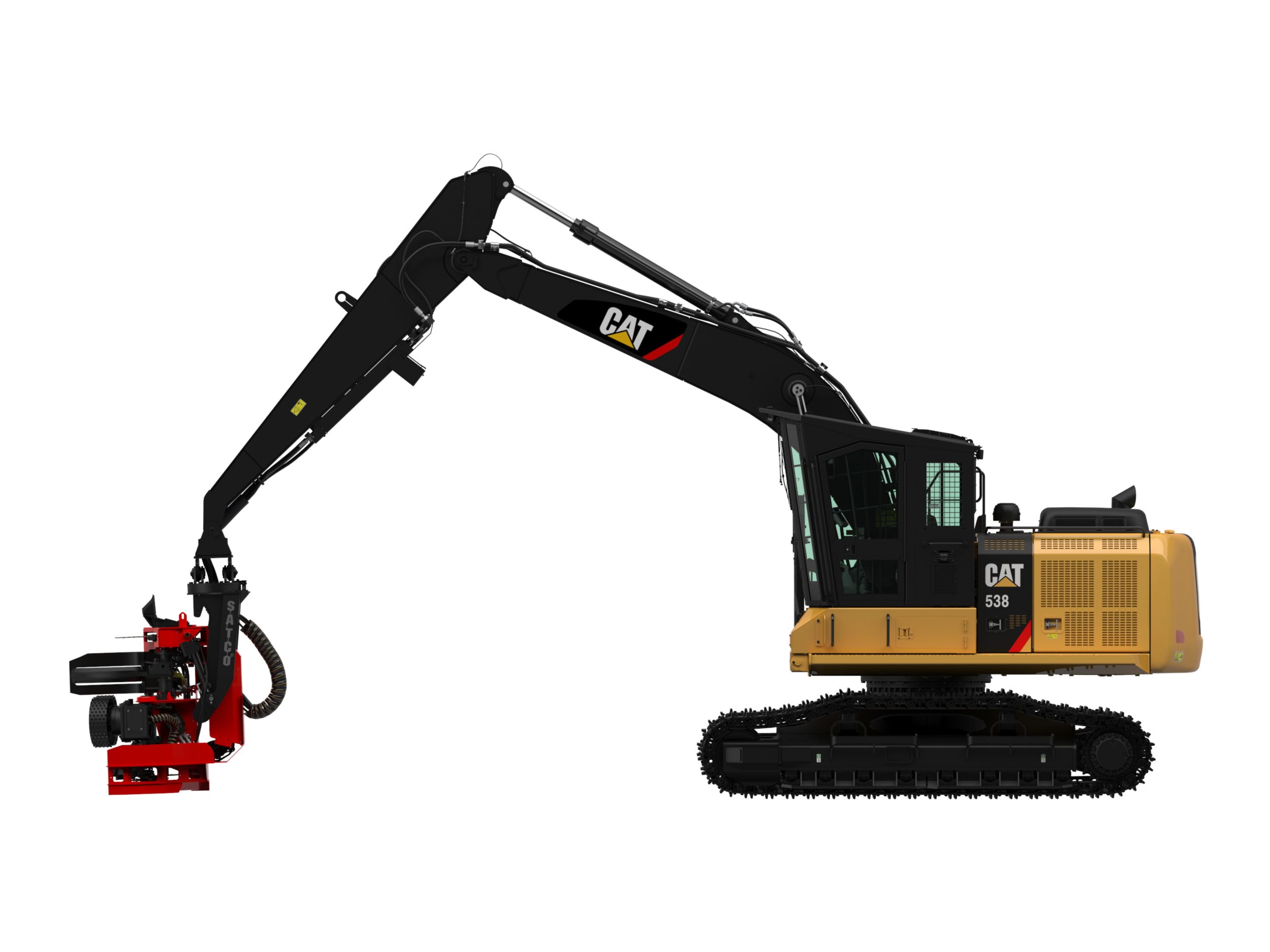 Cat | 538/538 LL Forest Machine | Caterpillar