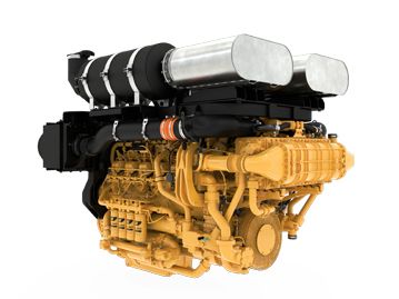 3512E DGB Land Well Service Engine | Cat | Caterpillar