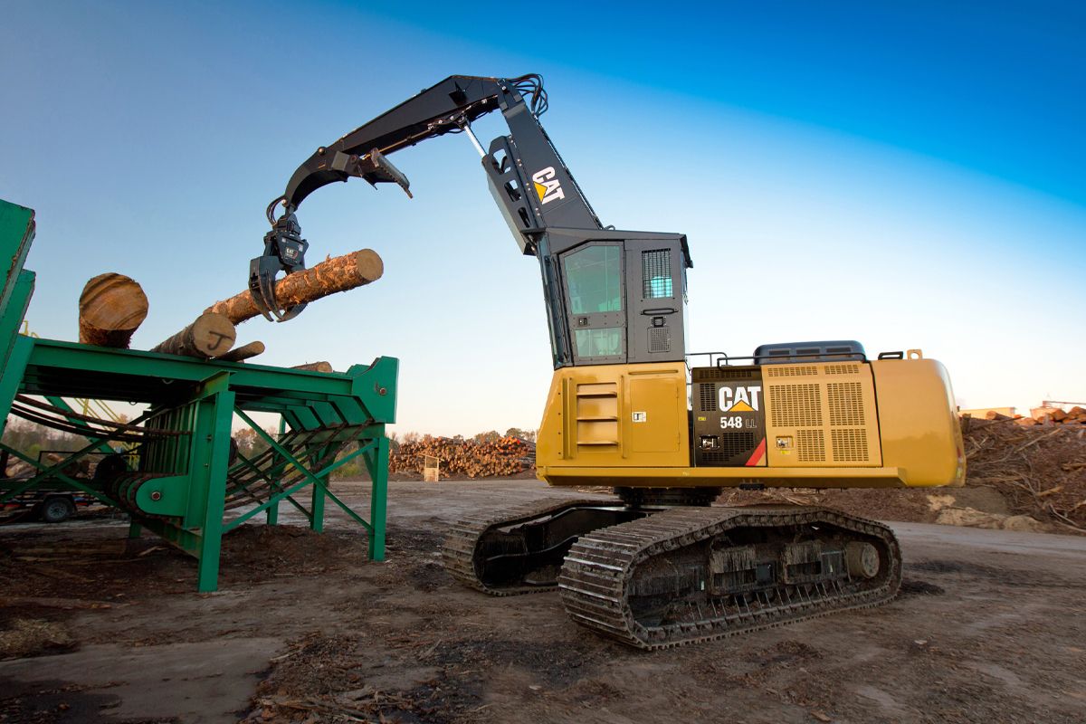 Cat 548 Forest Machines | Caterpillar