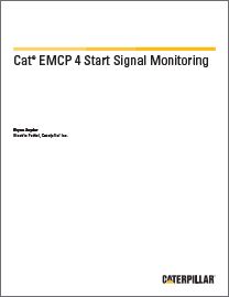 Cat® EMCP 4 Start Signal Monitoring | Cat | Caterpillar