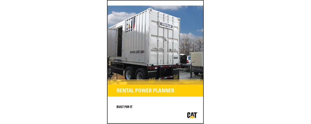 Rental Generators | Cat | Caterpillar