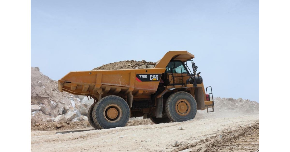 Cat® 770G Off‑Highway Truck – WesTrac