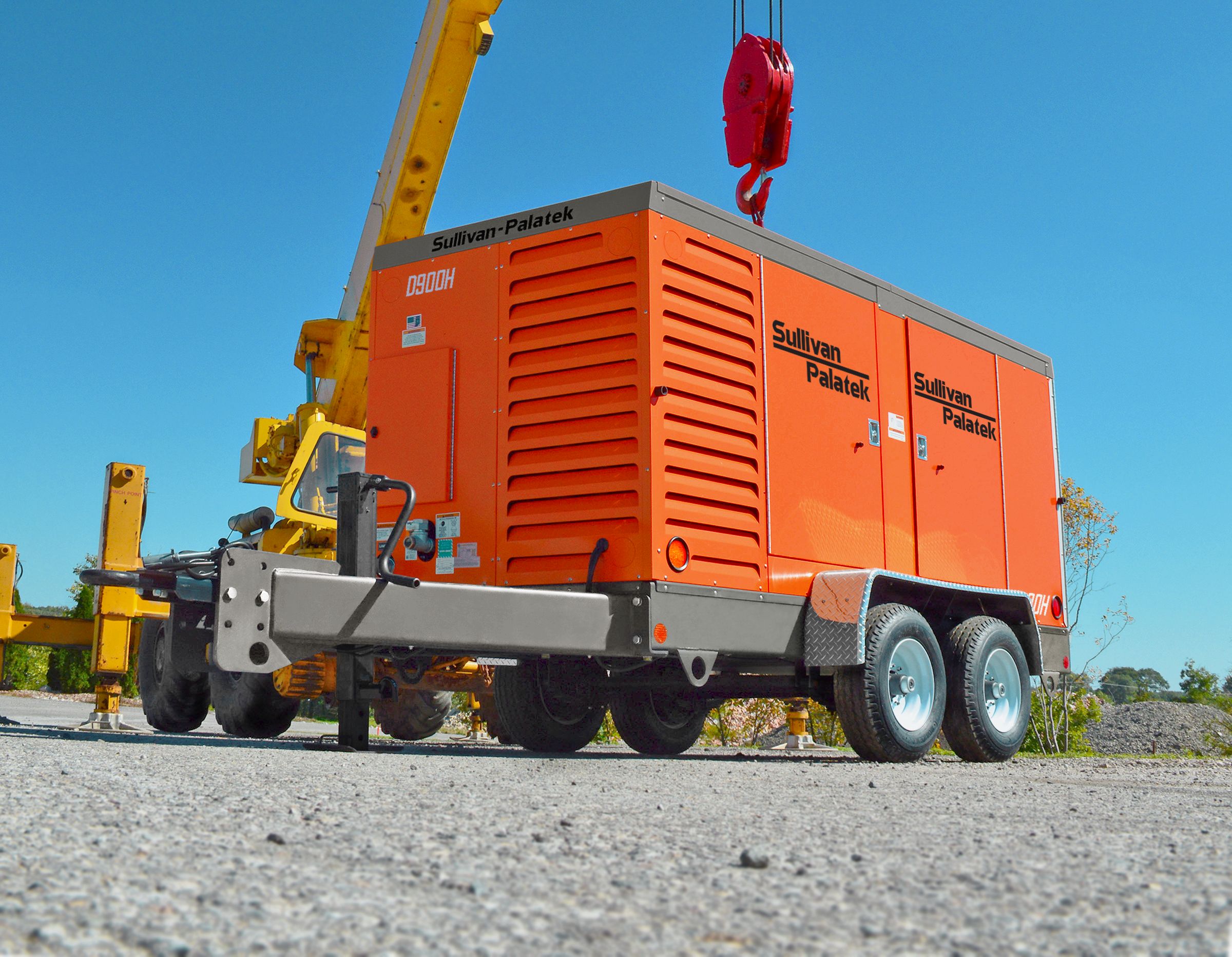 Sullivan Palatek D900HAF Compressor Cat C7.1 Engine Cat Caterpillar