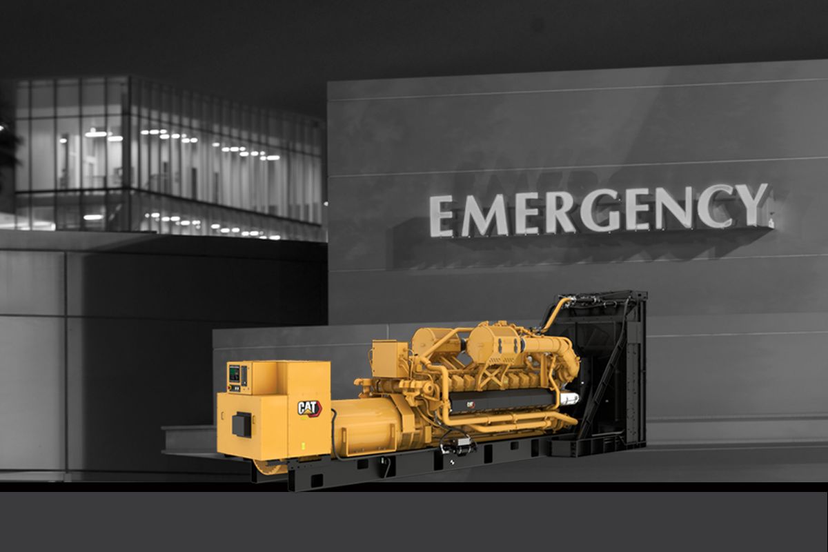 G3520 | 1400kW-2000kW Natural Gas Generator | Cat | Caterpillar