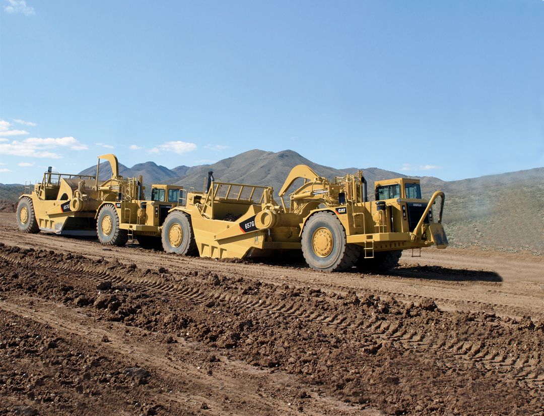 Wheel-Tractor Scrapers | Cat | Caterpillar