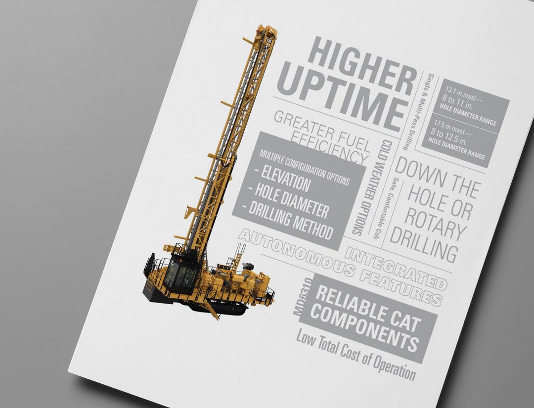 Rotary Drill Rigs | Cat | Caterpillar