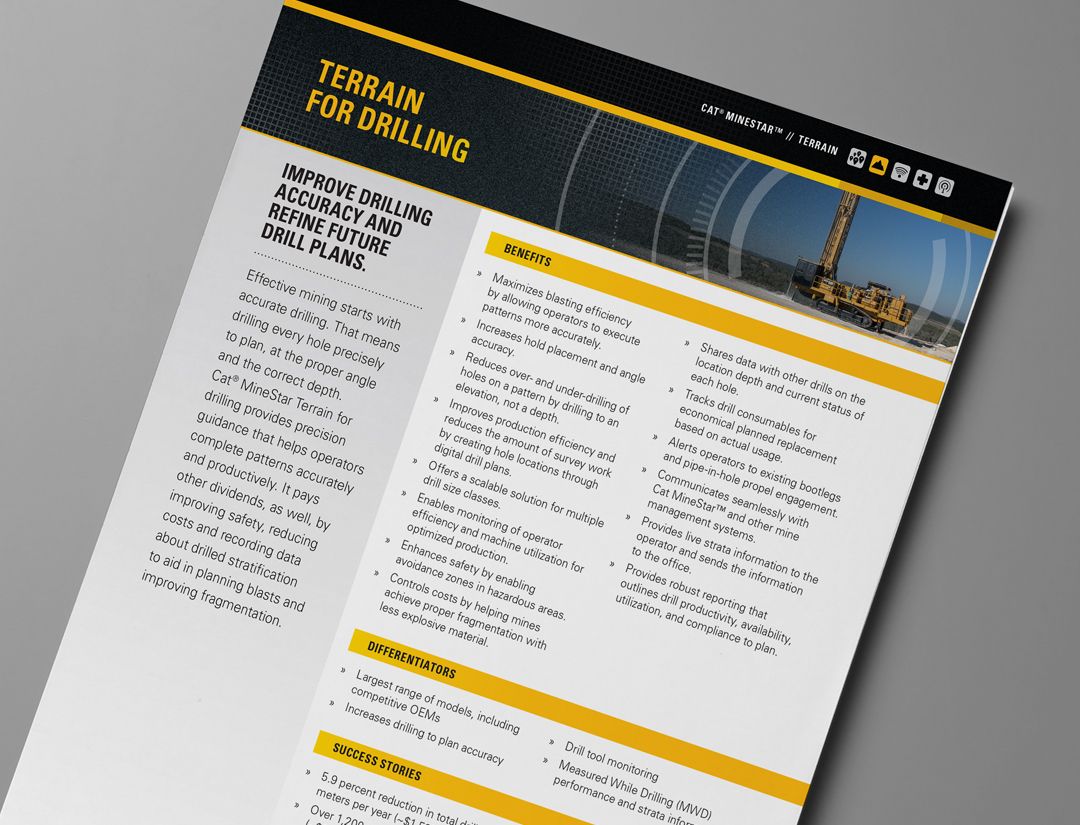 Terrain for Drilling | Cat | Caterpillar