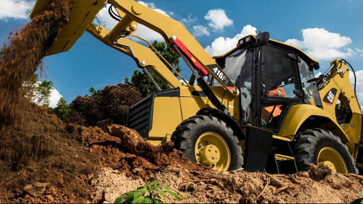 Retroescavadeira Cat 416F2 | Cat | Caterpillar