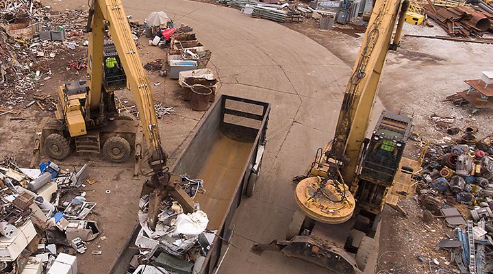 Scrap Recycling Technology | Cat | Caterpillar