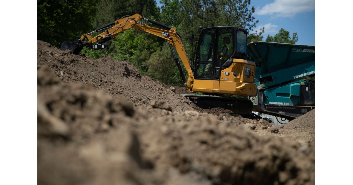 Cat® 304 Mini Excavator - WesTrac