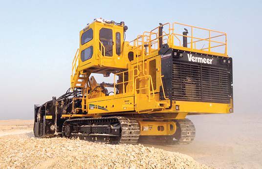 Vermeer terrain leveler - Cat® C18 Engine | Cat | Caterpillar