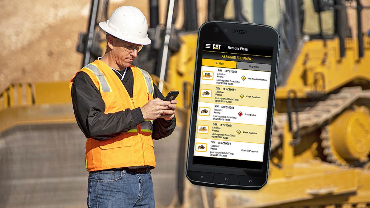 Cat® Remote Flash Simplifies Equipment Updates | Cat | Caterpillar