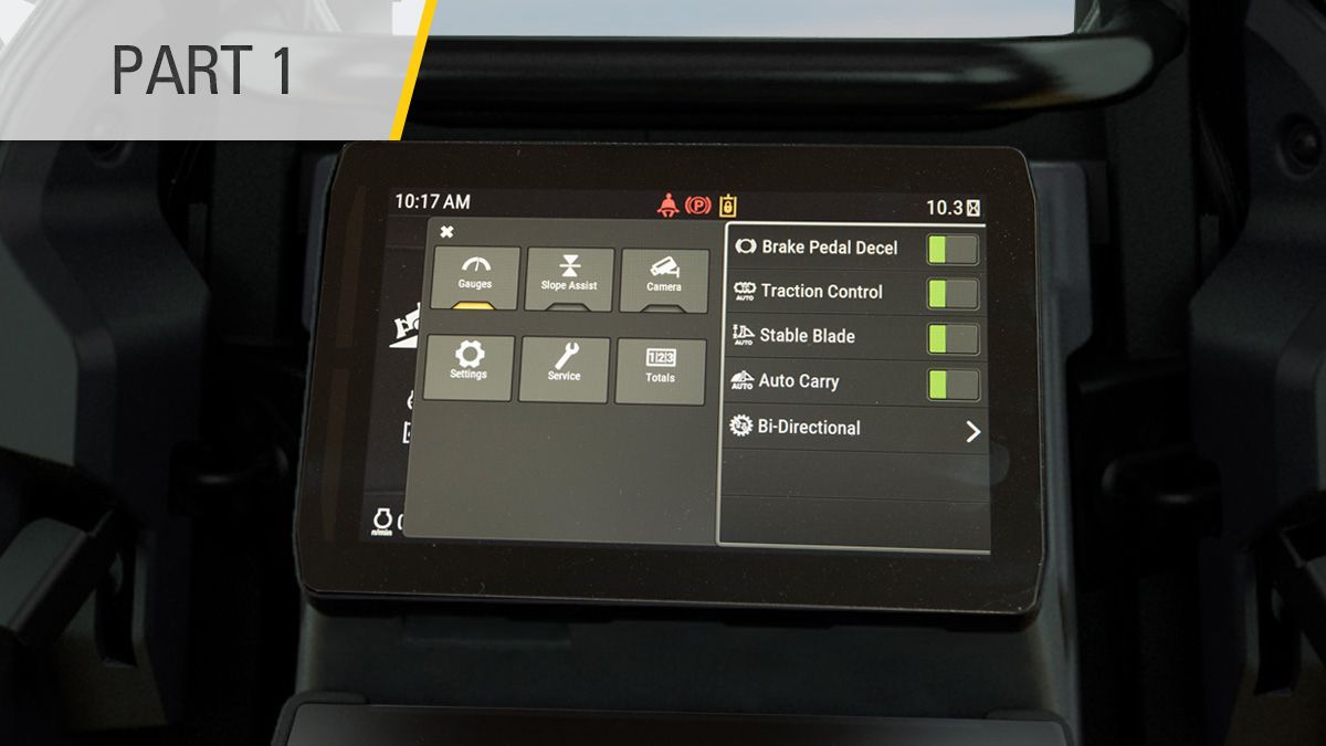 How To Use Your Next Gen Dozer Monitor Part 1 | Cat | Caterpillar
