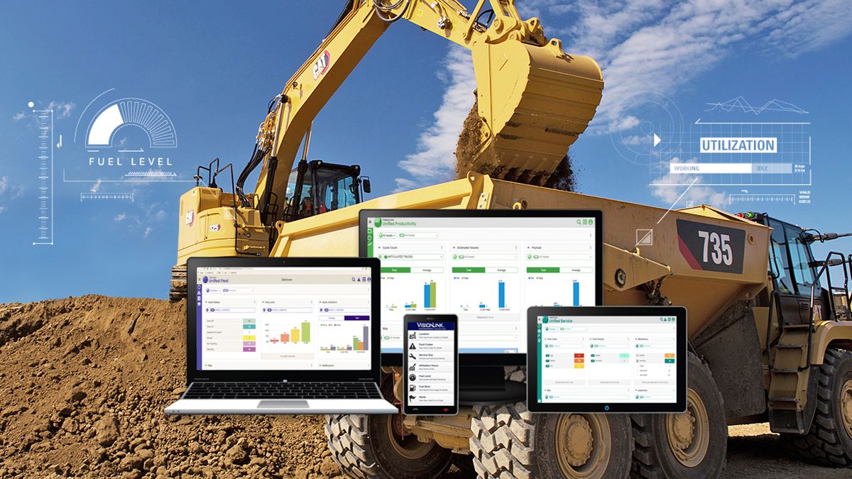 VisionLink® Software Analyzes the Data For You | Cat | Caterpillar