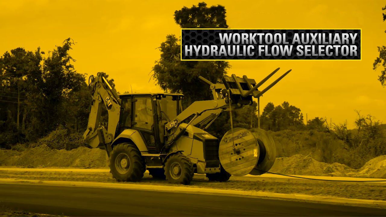 Cat® Backhoe Loader: Hydraulic Flow Switch | Cat | Caterpillar