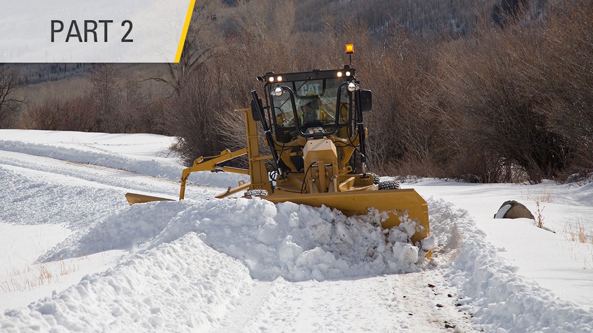 Stay Safe On Icy Roads With These Snow Operating Tips | Cat | Caterpillar