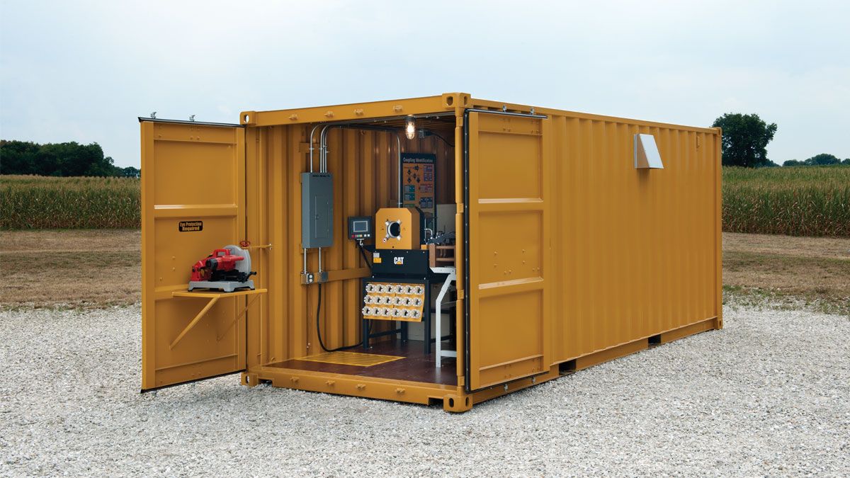 Cut Downtime with Cat® On-Site Hose Assembly | Cat | Caterpillar