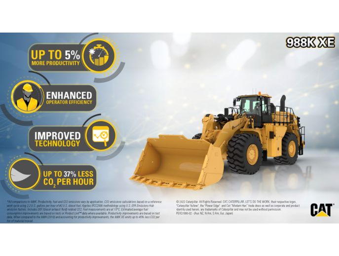 988K XE | Cat Wheel Loaders | WesTrac