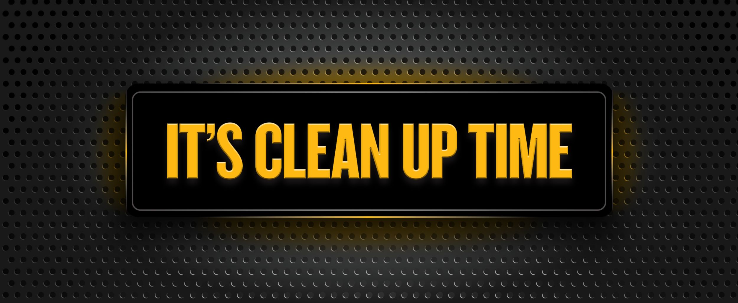 Clean Up Time Confirmation | Cat | Caterpillar