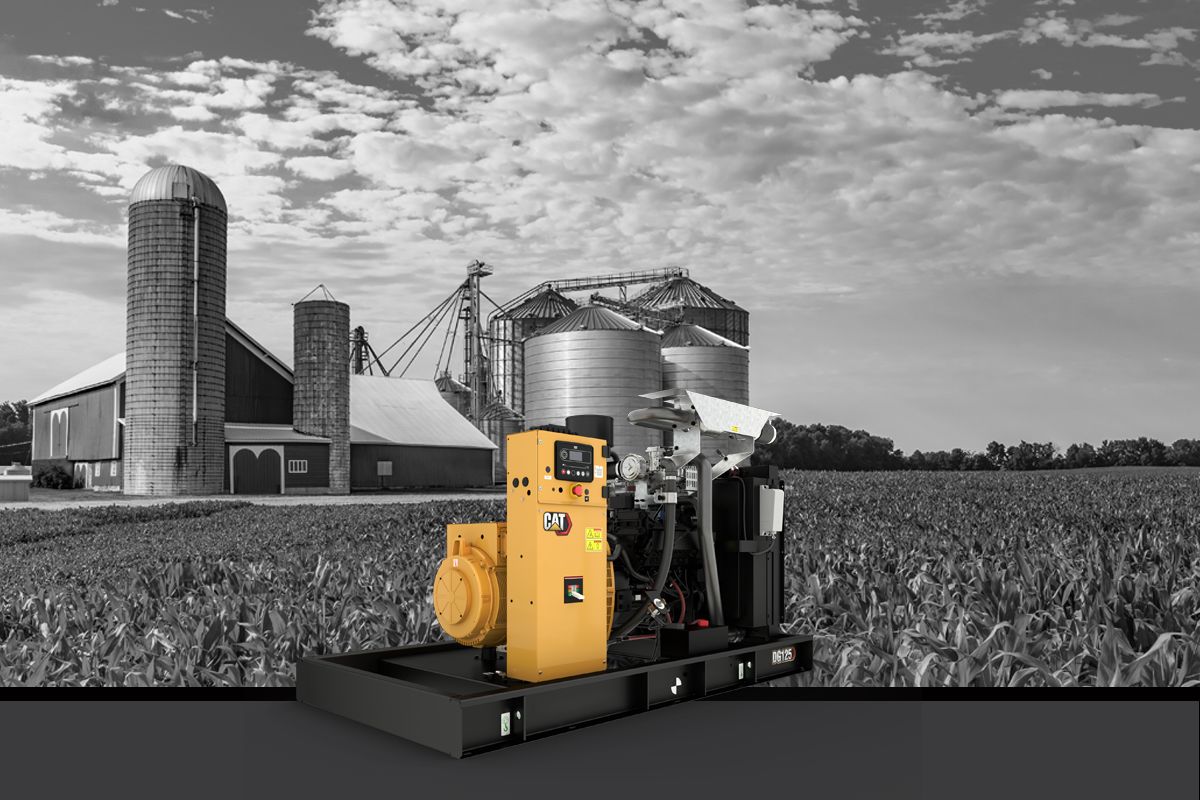 DG125 125 kW (60 Hz) Gas Generator set | Cat | Caterpillar