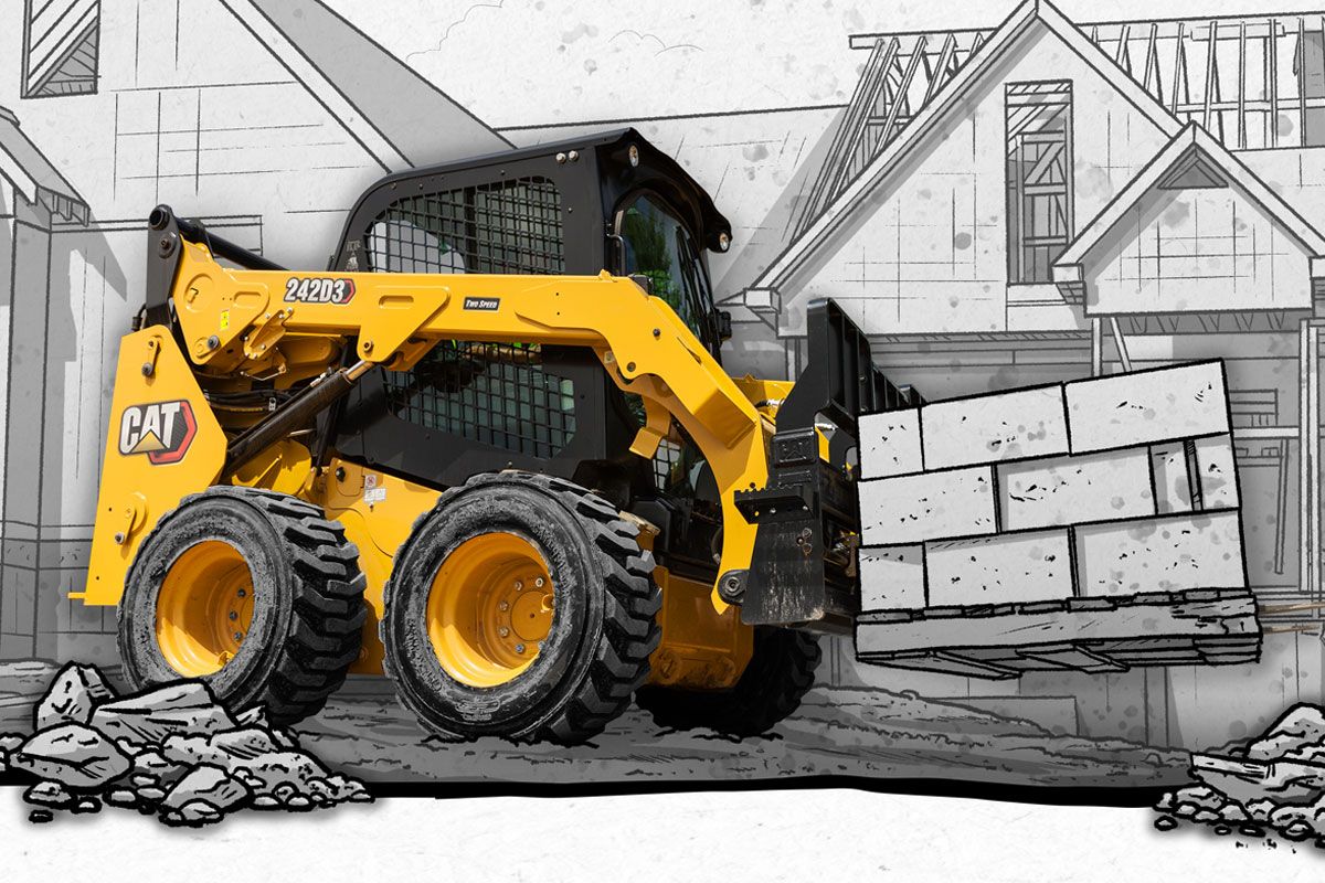 Cat® Series Skid Steer and Compact Track Loaders | Cat | Caterpillar