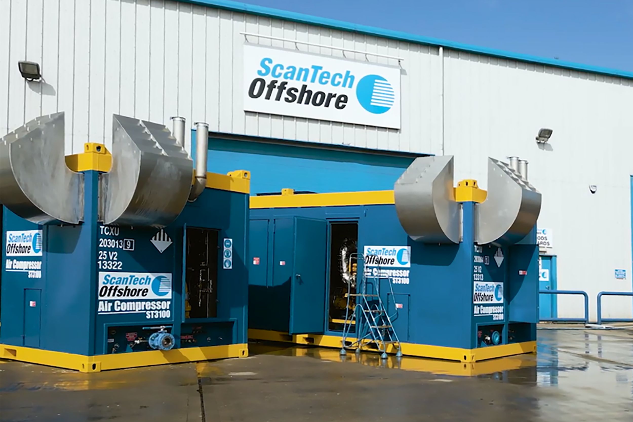ScanTech Offshore ST3100 Air Compressor | Cat | Caterpillar