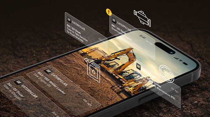 Push Notifications for Equipment Monitoring | Cat | Caterpillar