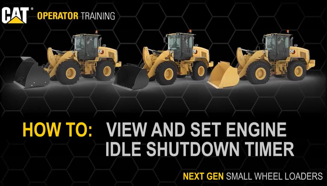 Engine Idle Shutdown Timer | Cat | Caterpillar