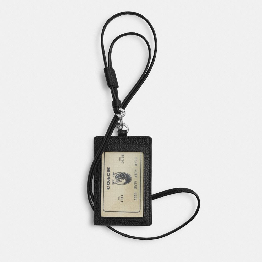 코치 공식 온라인 스토어 - ID 랜야드 위드 스케치 프린트 CAO25 BLC