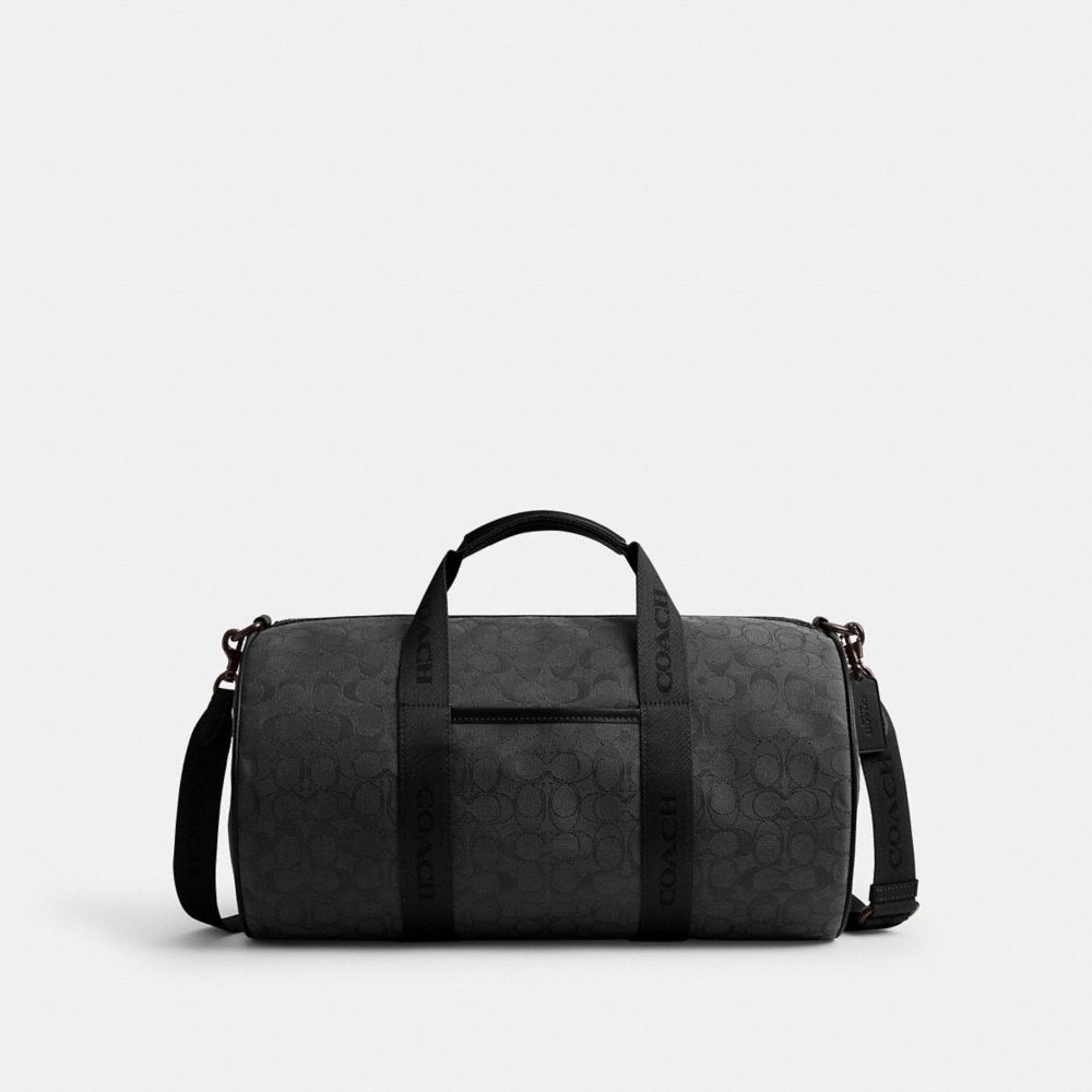 THEO DUFFLE IN SIGNATURE JACQUARD