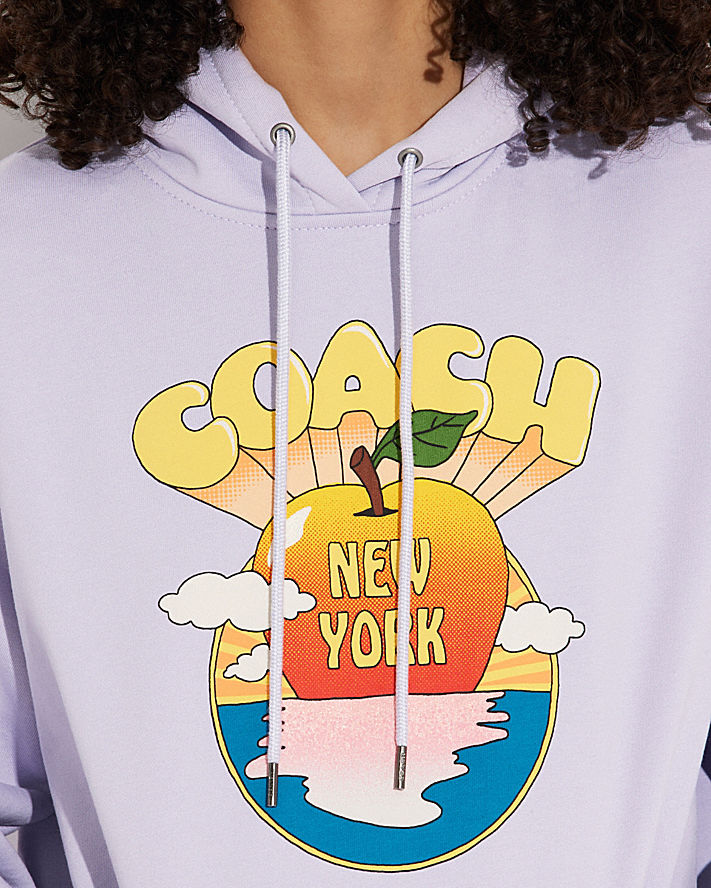NEW YORK APPLE SUNSET HOODIE NEW YORK APPLE SUNSET HOODIE