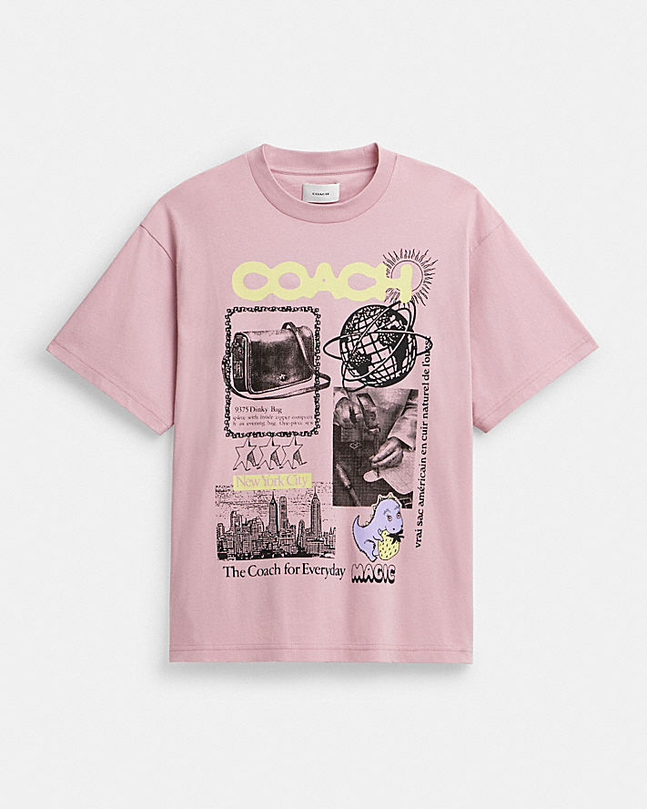 RELAXED GRAPHIC T-SHIRT IN ORGANIC COTTON RELAXED GRAPHIC T-SHIRT IN ORGANIC COTTON