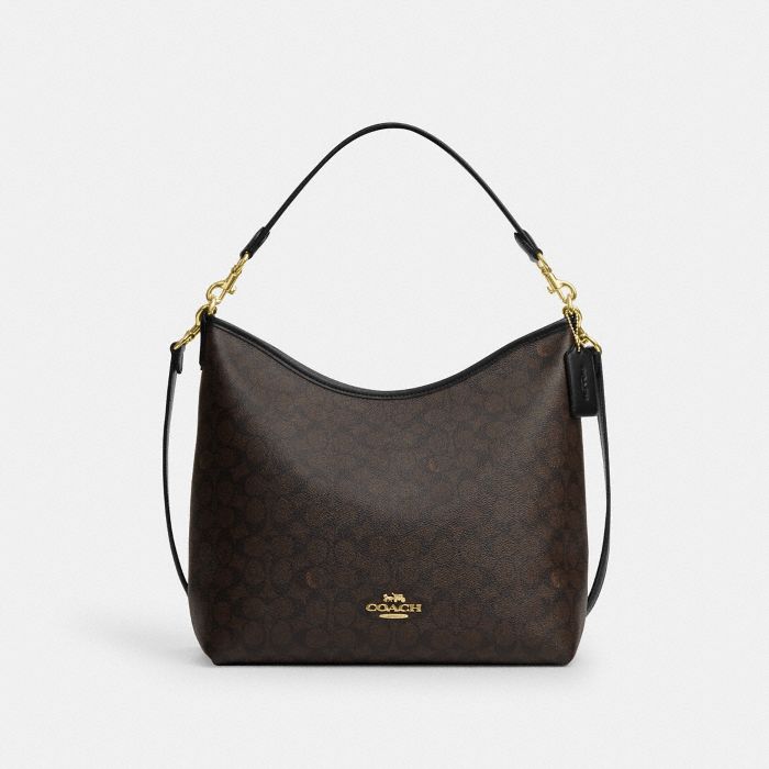 LAUREL 經典 SIGNATURE 大型單肩手袋 | COACH 官方網站 Official page