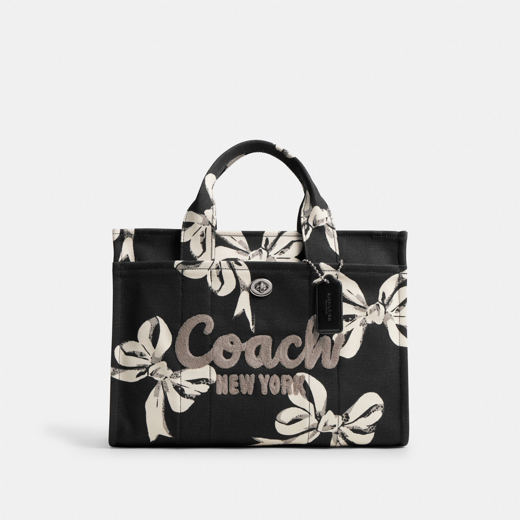 CARGO 蝴蝶結印花托特手袋 | COACH 官方網站 Official page
