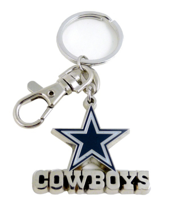Dallas Cowboys Key Ring with Lobster Claw | Dallas Cowboys Pro Shop