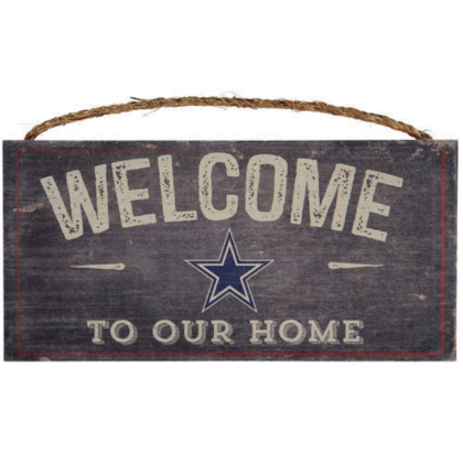 Dallas Cowboys Welcome Home Sign | Dallas Cowboys Pro Shop