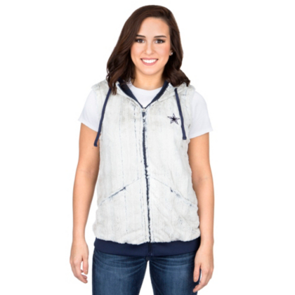 Dallas Cowboys Antigua Womens Rant Vest | Dallas Cowboys Pro Shop