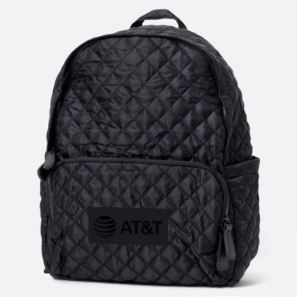 AT&T Quilted Backpack | AT&T Brand Shop