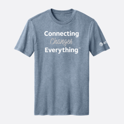 AT&T Connecting Changes Everything™ Metallic Tee | AT&T Brand Shop