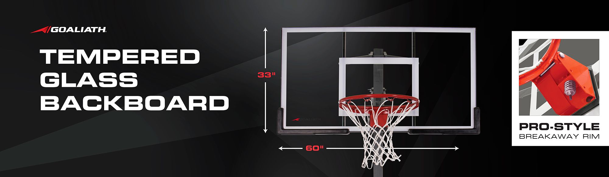 Goaliath 60'' Ignite In-Ground Basketball Hoop | DICK'S Sporting Goods