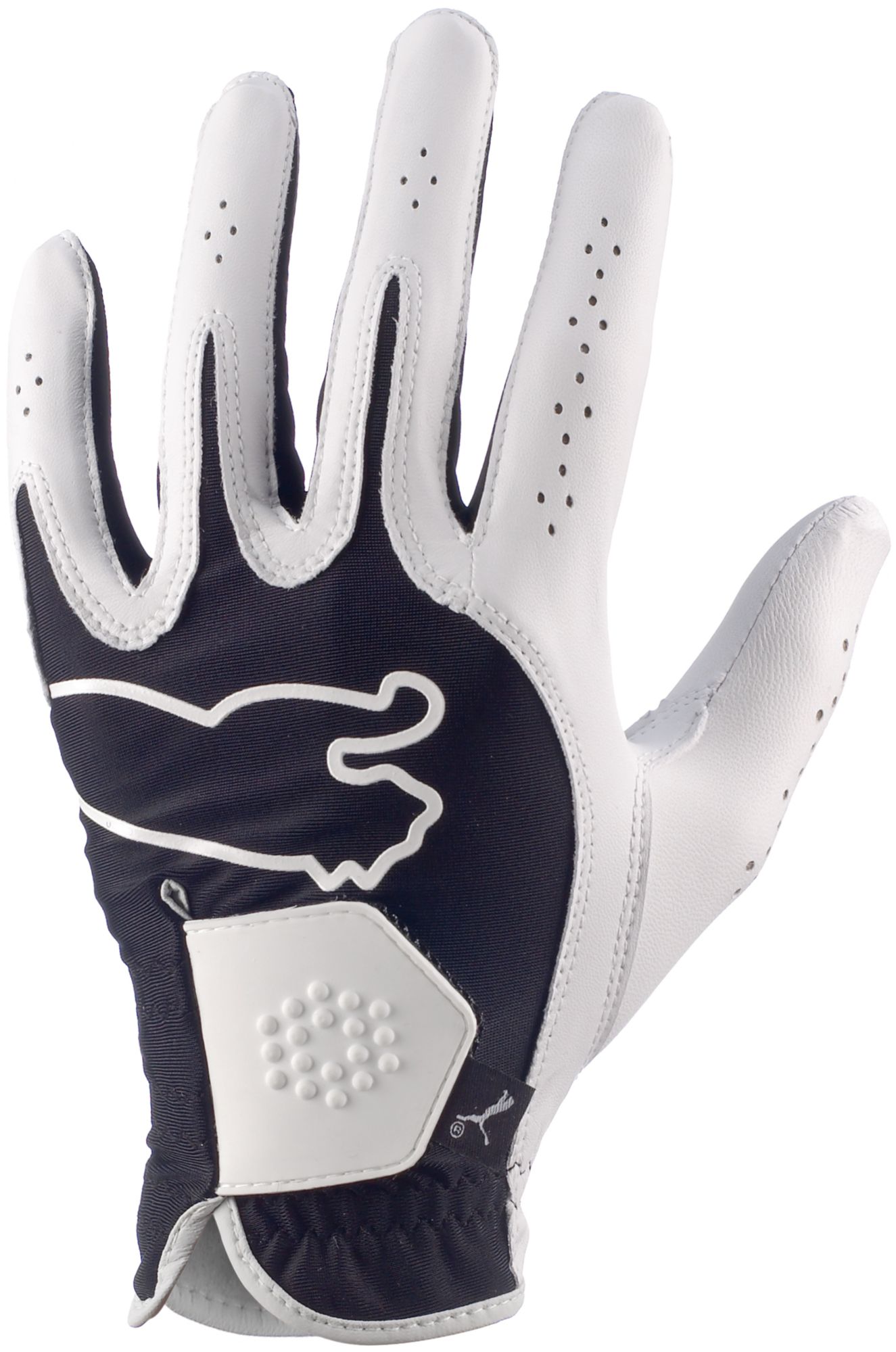 Puma Juniors’ Monoline Performance Glove – White/black | Golf