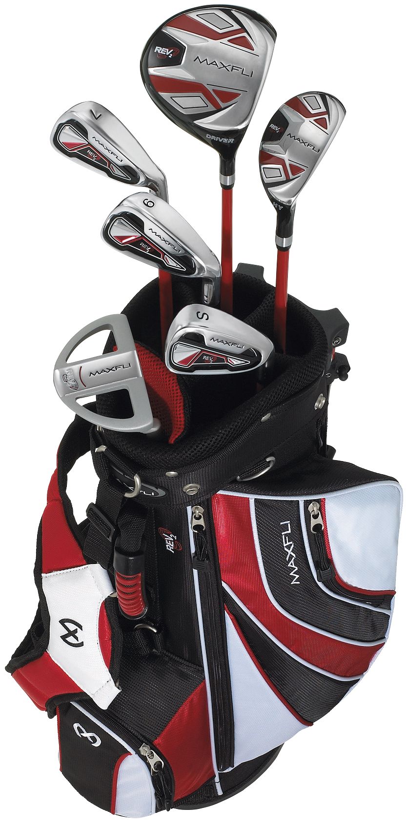 Maxfli Jr. Series Ii Red Complete Set | Golf