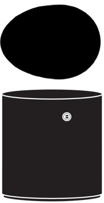 Oval Egg Side Table | HBF Furniture