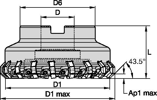 Face Milling - Face Mill • Cast Iron Machining