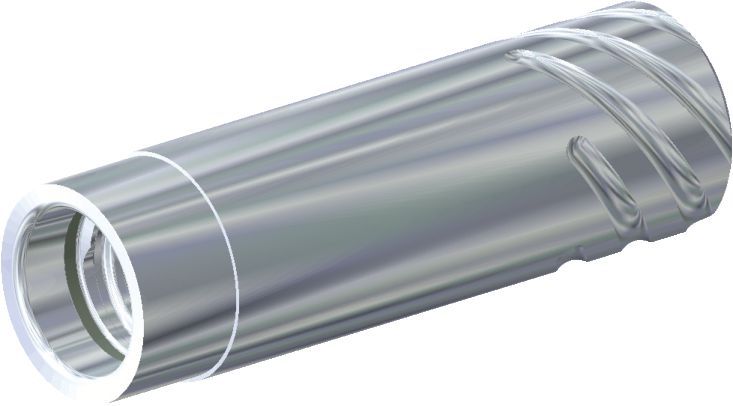 Straight Shank Adaptor - Duo-Lock™ Shank Safe-Lock™