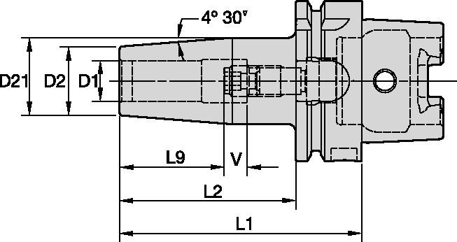 HSK63A Shank Tools Shrink Fit Toolholders