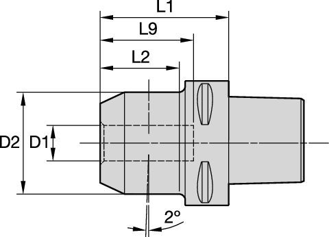 PSC50 - End Mill/Whistle Notch Adapters