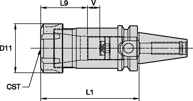ER™ Collet Chucks - ER™ • BT30 Form AD